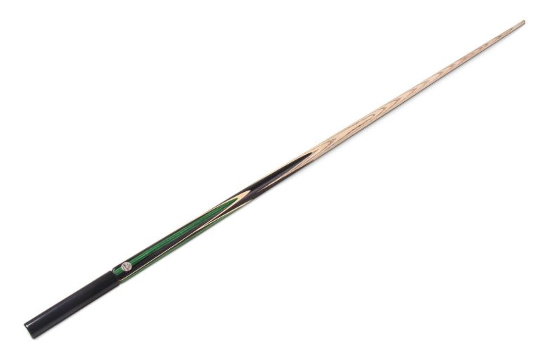 Baize Master GREEN JESTER 58 Inch 1 Piece Ash Snooker Pool Cue with 9 ...