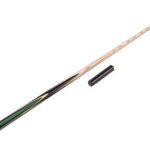 Baize Master GREEN JESTER 58 Inch 1 Piece Ash Snooker Pool Cue with 9 ...